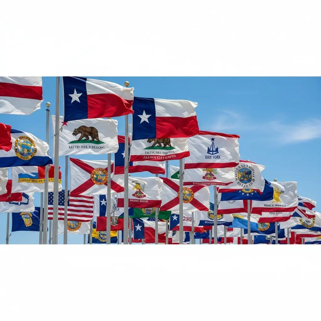 Why States Have Changed Their Flags Over the Years