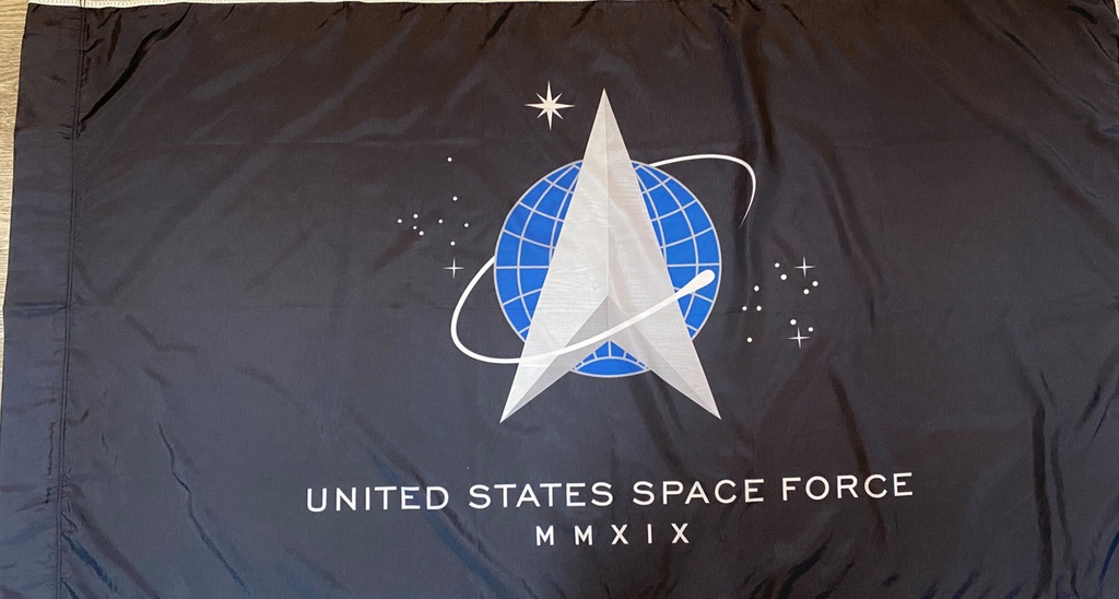 3'X5'US SPACE FORCE SLEEVED FOR POLE | Baldwinflags